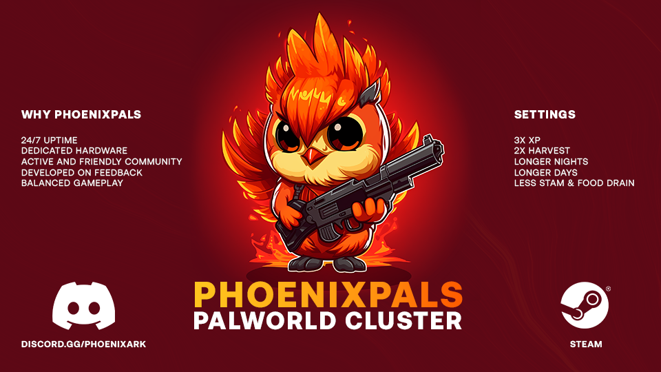 PhoenixPals - Palworld Server